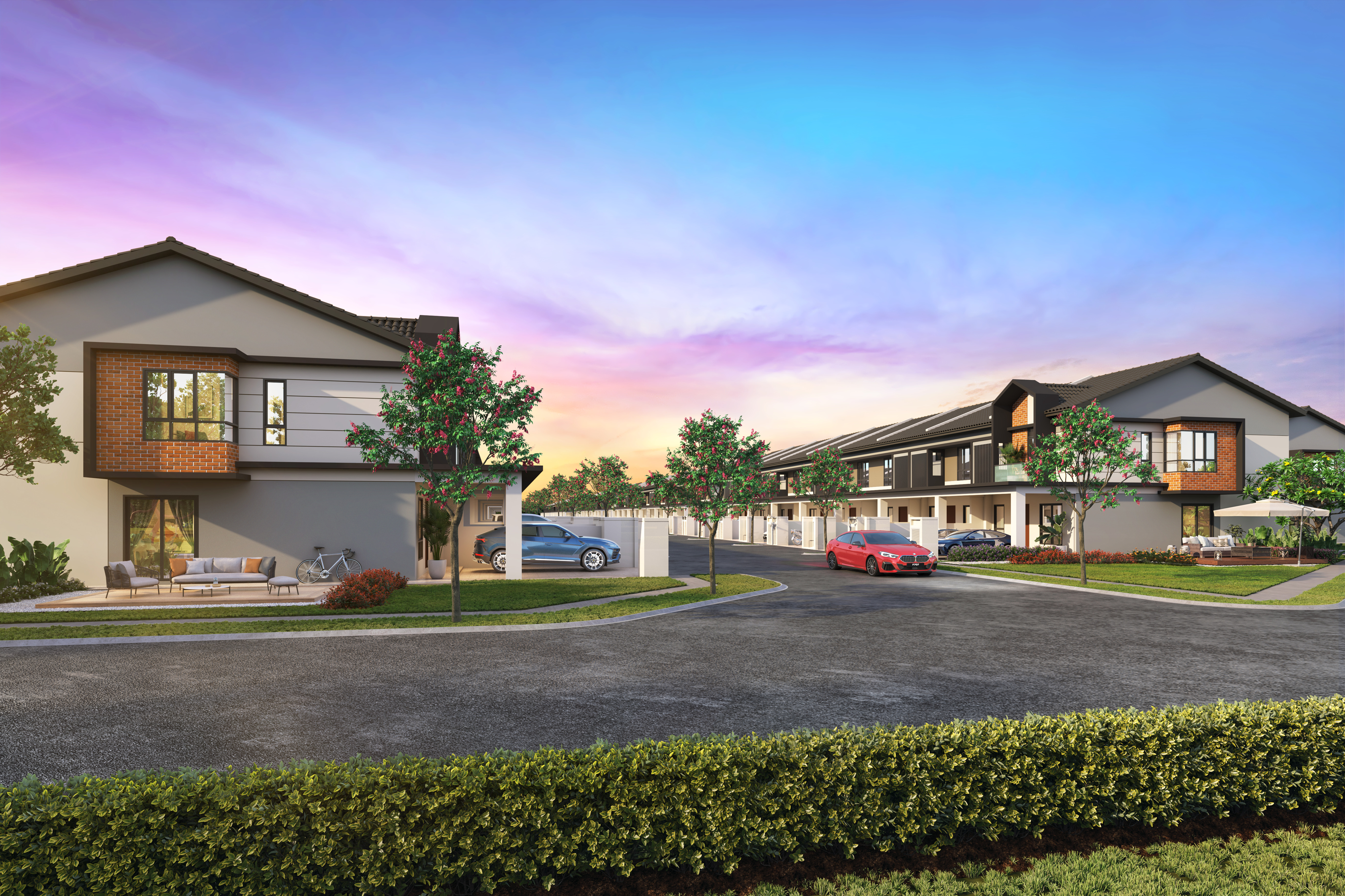 New Double Storey Link House For Sale | New Project Seremban | Oskar ...